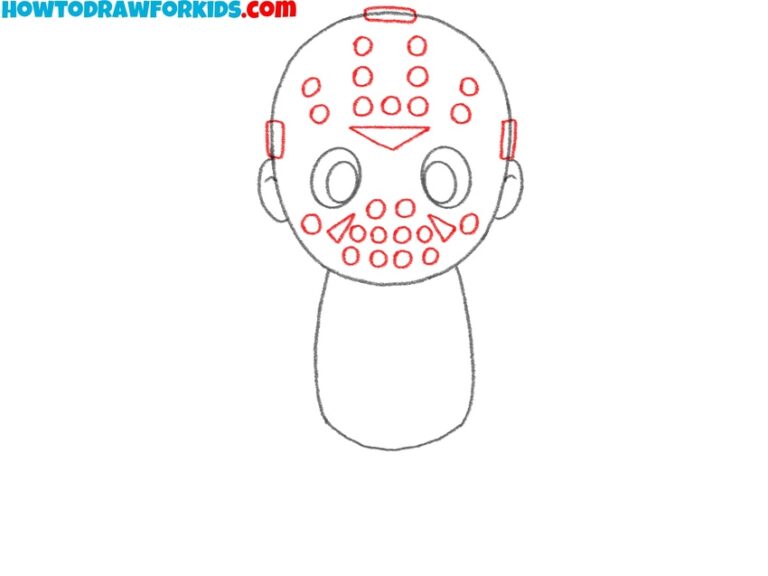 How to Draw Jason - Easy Drawing Tutorial For Kids
