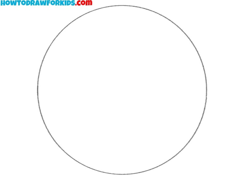 How to Draw Jupiter - Easy Drawing Tutorial For Kids