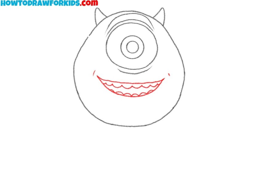 How to Draw Mike Wazowski - Easy Drawing Tutorial For Kids