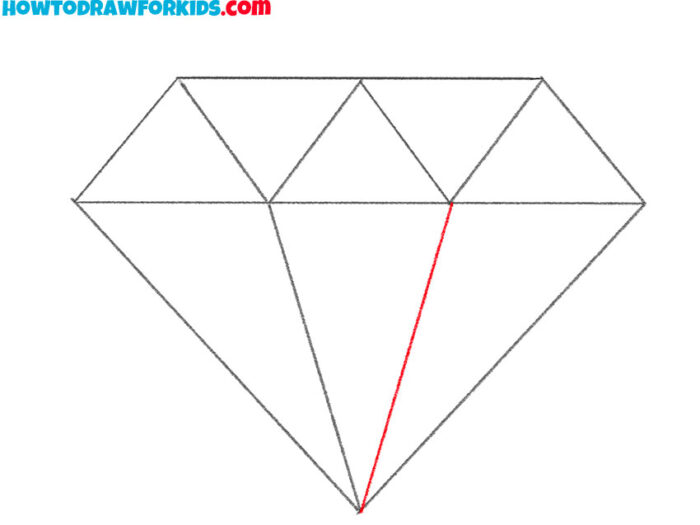 How to Draw a Diamond - Easy Drawing Tutorial For Kids