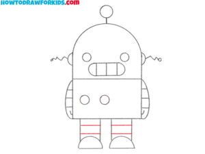 How to Draw a Robot - Easy Drawing Tutorial For Kids