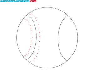 How to Draw a Baseball - Easy Drawing Tutorial For Kids