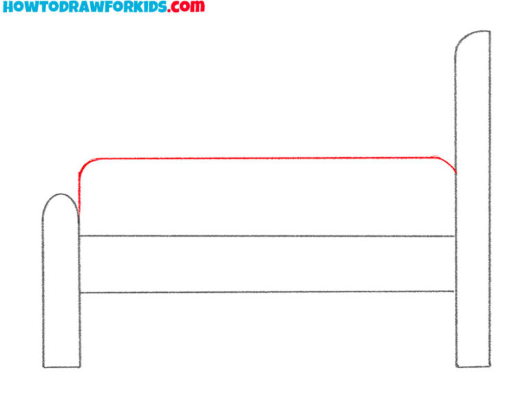 How to Draw a Bed - Easy Drawing Tutorial For Kids