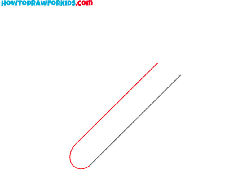 How to Draw a Candy Cane - Easy Drawing Tutorial For Kids