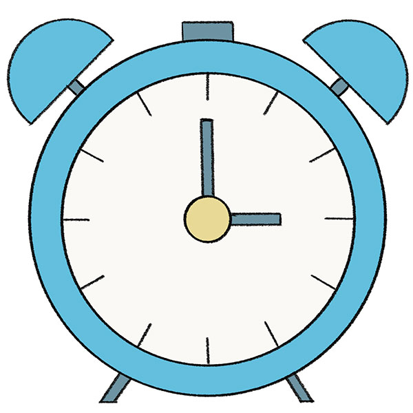 How To Draw A Clock Easy Drawing Tutorial For Kids