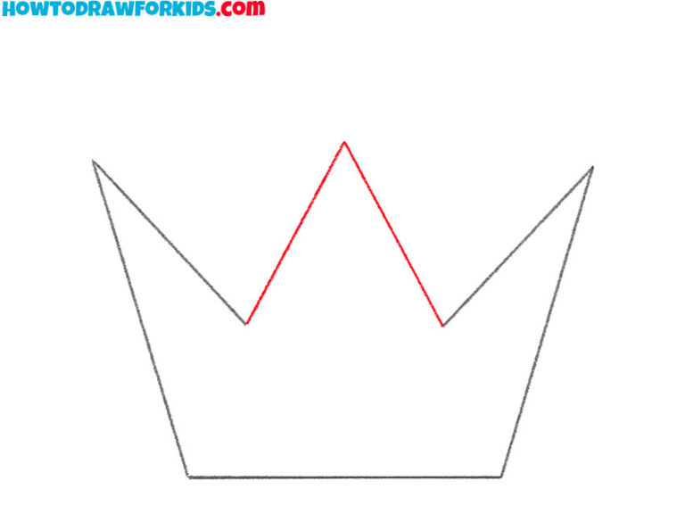 How to Draw a Crown - Easy Drawing Tutorial For Kids