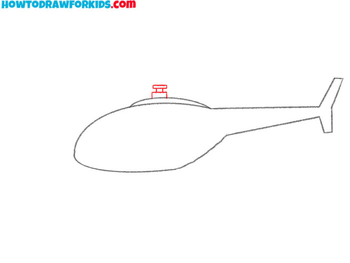 How to Draw a Helicopter - Easy Drawing Tutorial For Kids