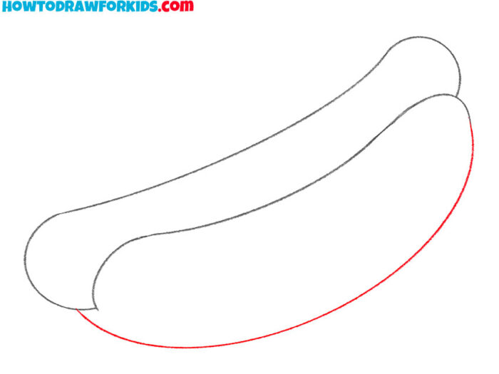 How to Draw a Hot Dog - Easy Drawing Tutorial For Kids