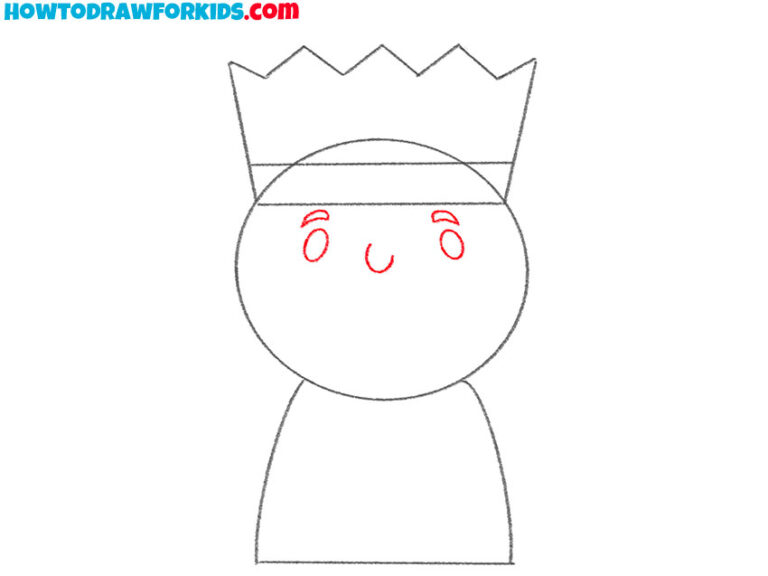 How to Draw a King - Easy Drawing Tutorial For Kids