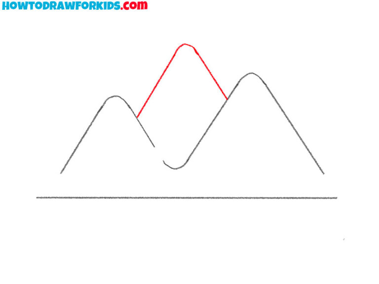 How to Draw a Landscape - Easy Drawing Tutorial For Kids
