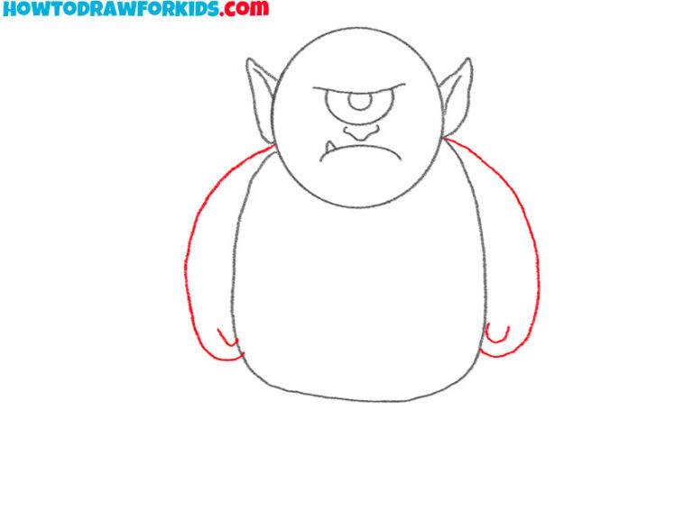 How to Draw a Monster - Easy Drawing Tutorial For Kids