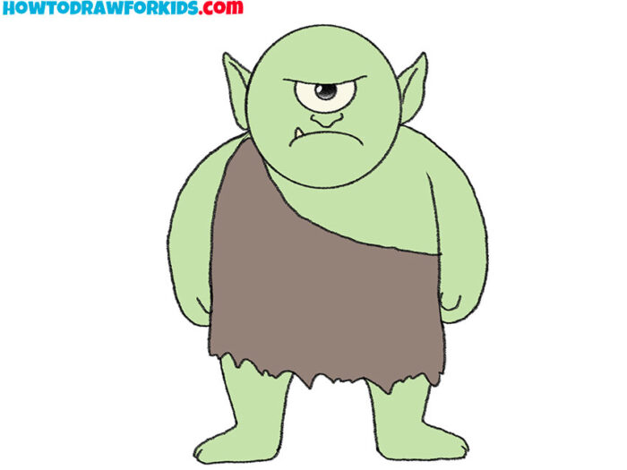 How to Draw a Monster - Easy Drawing Tutorial For Kids