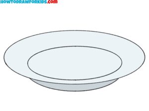 How to Draw a Plate - Easy Drawing Tutorial For Kids