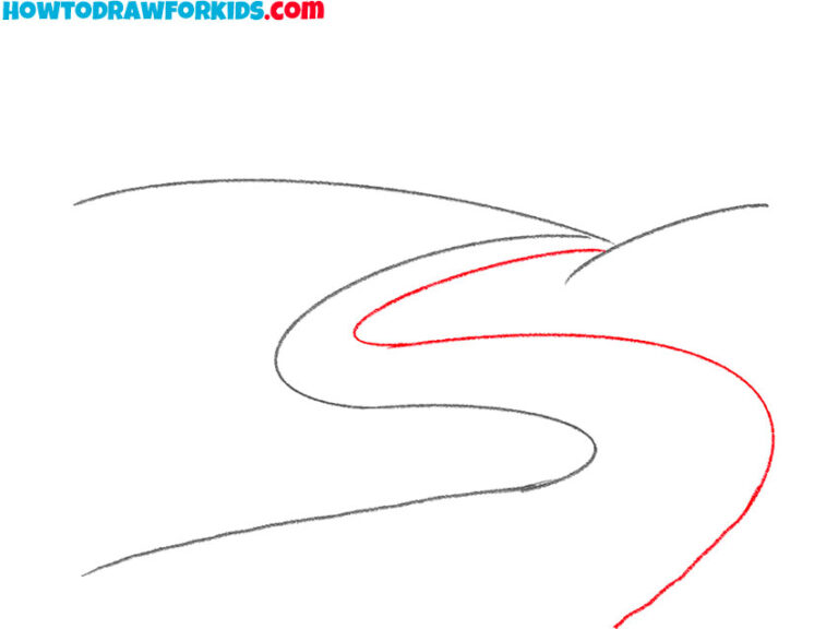 How to Draw a Road - Easy Drawing Tutorial For Kids