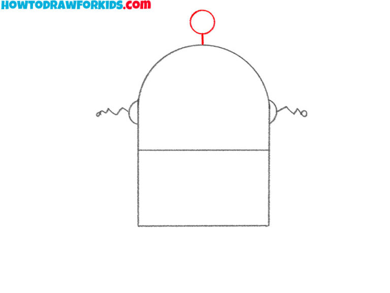How to Draw a Robot - Easy Drawing Tutorial For Kids