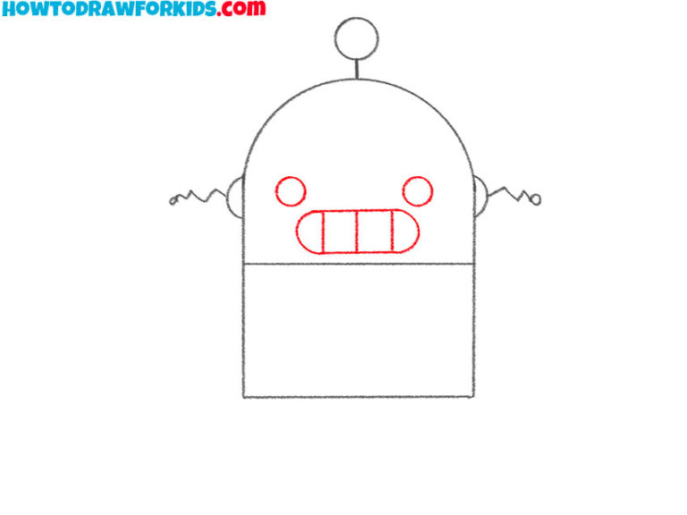 How to Draw a Robot - Easy Drawing Tutorial For Kids