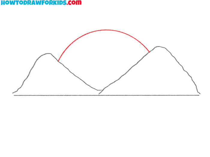 How to Draw a Sunset - Easy Drawing Tutorial For Kids