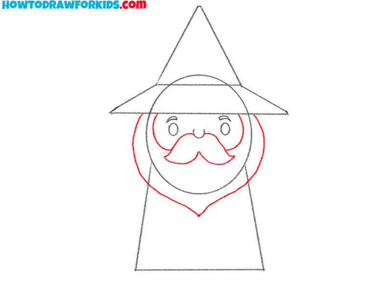 How to Draw a Wizard - Easy Drawing Tutorial For Kids