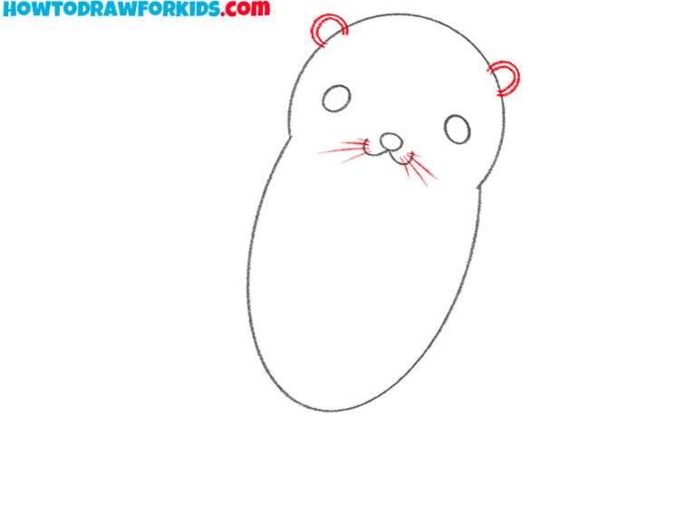 How to Draw an Otter - Easy Drawing Tutorial For Kids