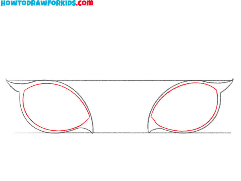 How to Draw Cat Eyes - Easy Drawing Tutorial For Kids