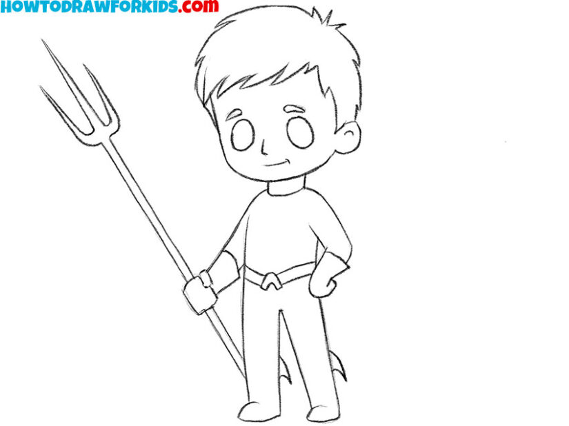 How to Draw Aquaman - Easy Drawing Tutorial For Kids