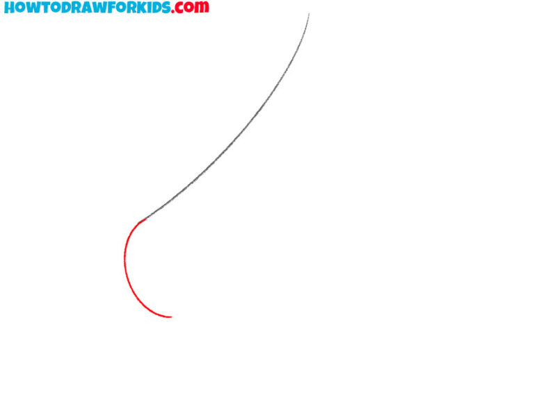 How to Draw a Nose From the Side - Easy Drawing Tutorial For Kids