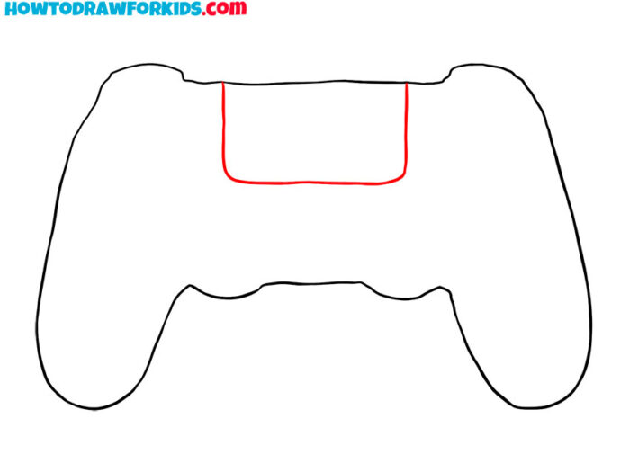 How to Draw a Ps4 Controller - Easy Drawing Tutorial For Kids