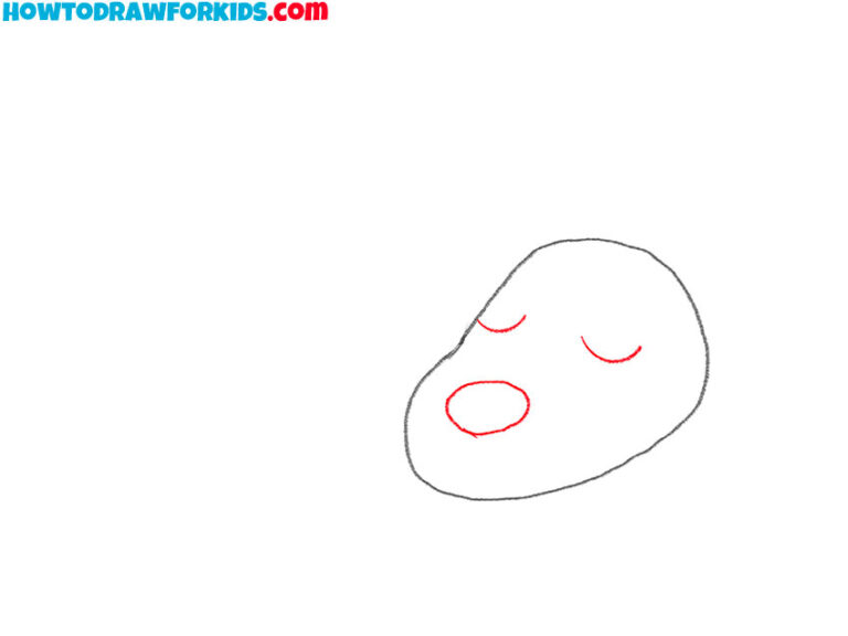 How to Draw a Sleeping Dog - Easy Drawing Tutorial For Kids