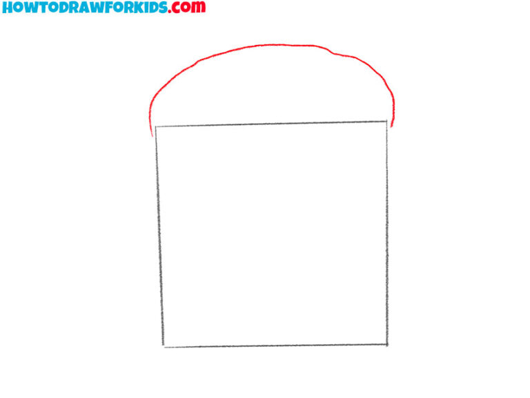 How to Draw an Easter Cake - Easy Drawing Tutorial For Kids