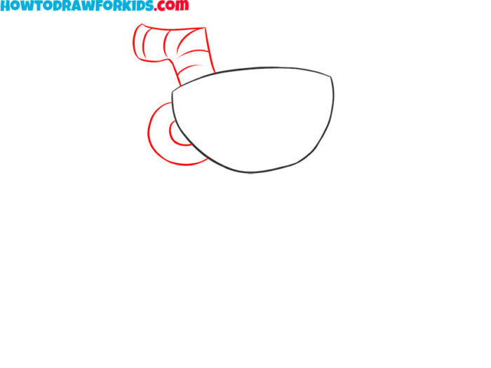 How to Draw Cuphead - Easy Drawing Tutorial For Kids