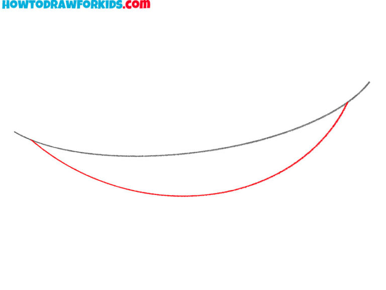 How to Draw Smiling Lips - Easy Drawing Tutorial For Kids