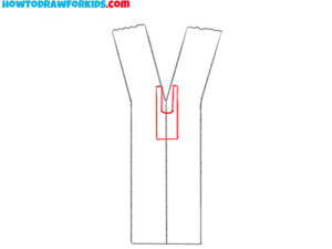 How to Draw a Zipper - Easy Drawing Tutorial For Kids