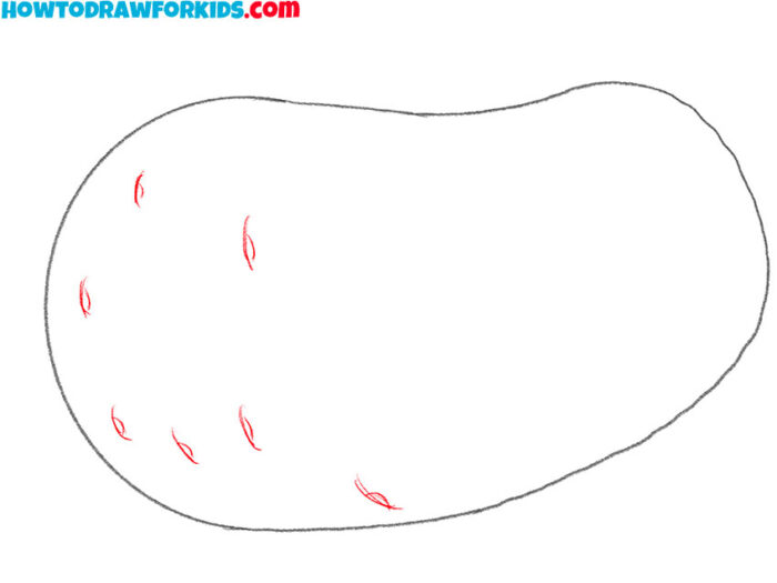How to Draw a Potato - Easy Drawing Tutorial For Kids