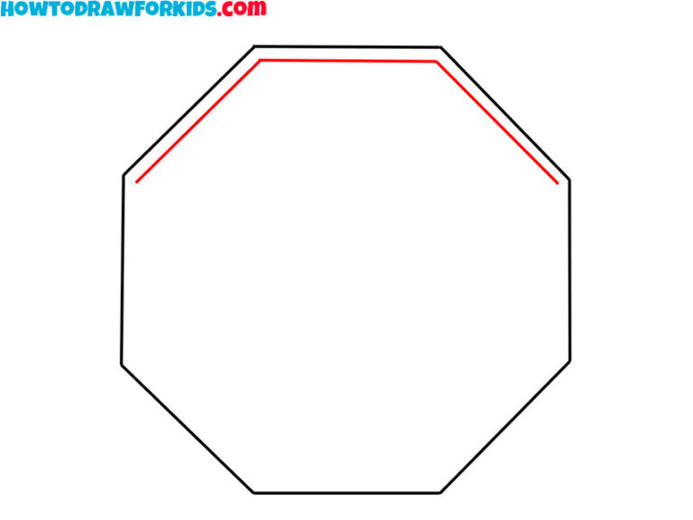 How to Draw a Stop Sign - Easy Drawing Tutorial For Kids