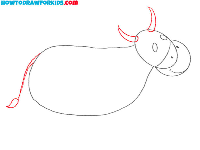 How to Draw Cattle - Easy Drawing Tutorial For Kids