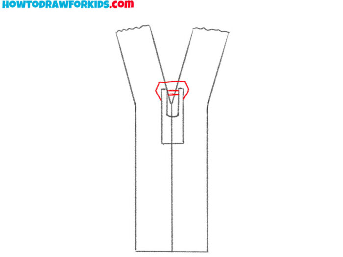 How to Draw a Zipper - Easy Drawing Tutorial For Kids