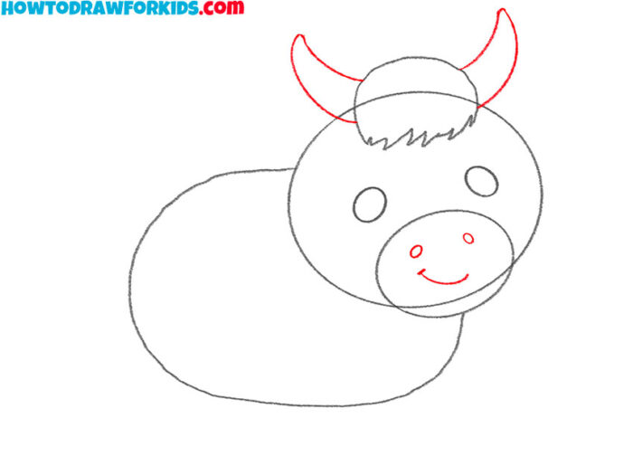 How to Draw an Ox - Easy Drawing Tutorial For Kids