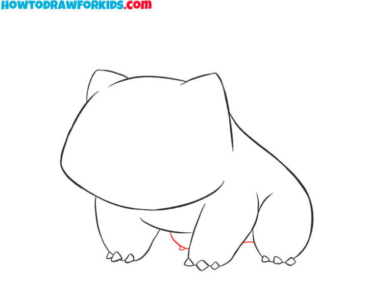 How to Draw Bulbasaur - Easy Drawing Tutorial For Kids