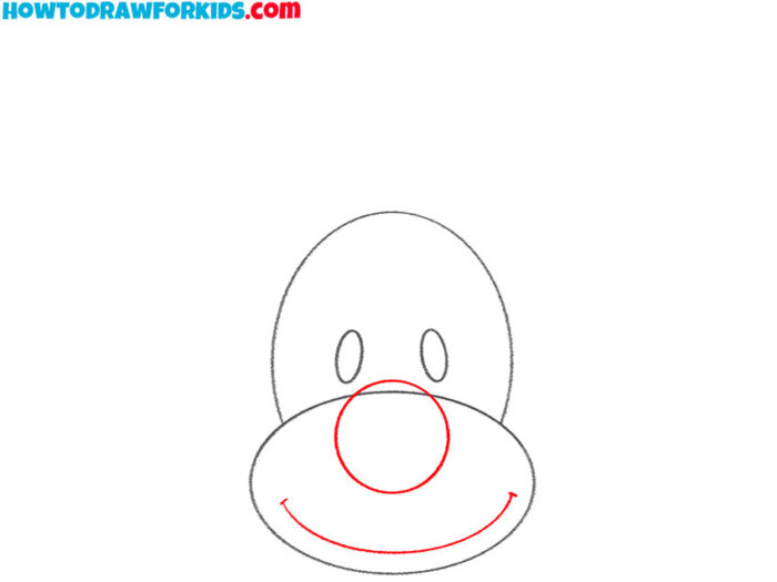 How to Draw Rudolph Face - Easy Drawing Tutorial For Kids
