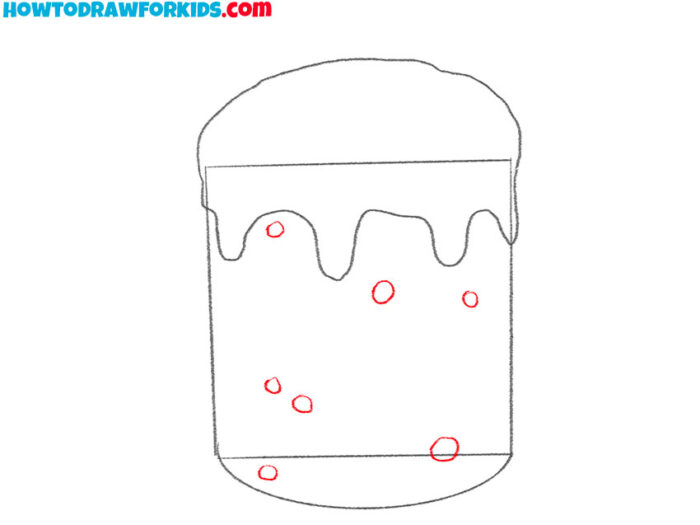 How to Draw an Easter Cake - Easy Drawing Tutorial For Kids