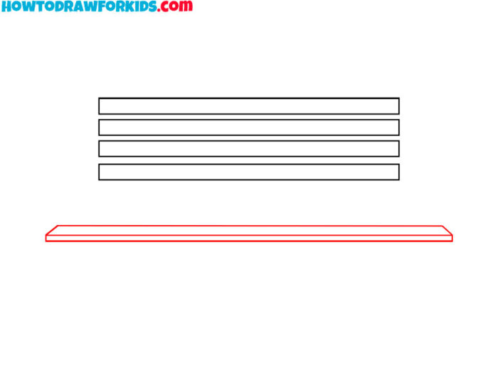 How to Draw a Bench - Easy Drawing Tutorial For Kids