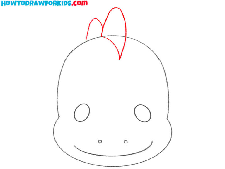 How to Draw a Dragon Face - Easy Drawing Tutorial For Kids