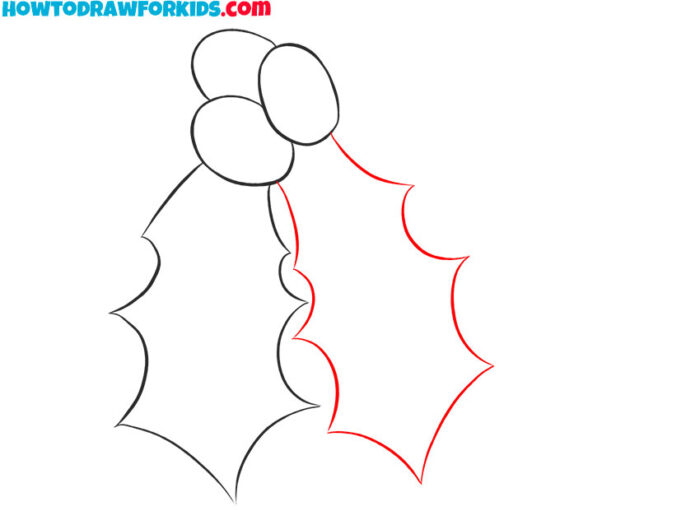 How to Draw Mistletoe - Easy Drawing Tutorial For Kids