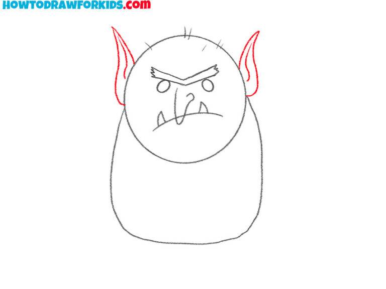 How to Draw a Troll - Easy Drawing Tutorial For Kids