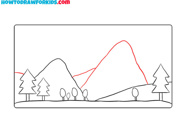 How to Draw Nature - Easy Drawing Tutorial For Kids