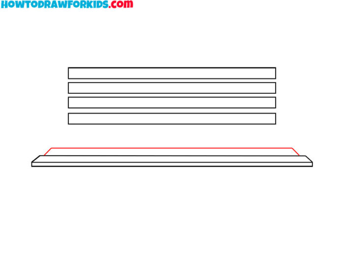 How to Draw a Bench - Easy Drawing Tutorial For Kids