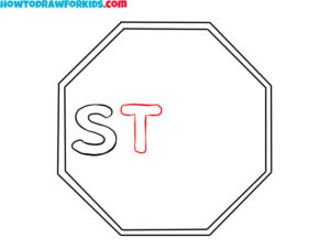 How to Draw a Stop Sign - Easy Drawing Tutorial For Kids