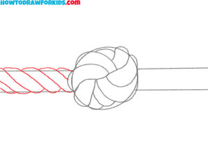 How to Draw a Knot - Easy Drawing Tutorial For Kids