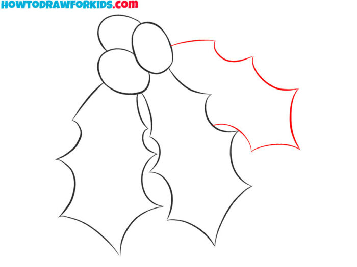 How to Draw Mistletoe - Easy Drawing Tutorial For Kids