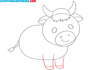 How to Draw an Ox - Easy Drawing Tutorial For Kids